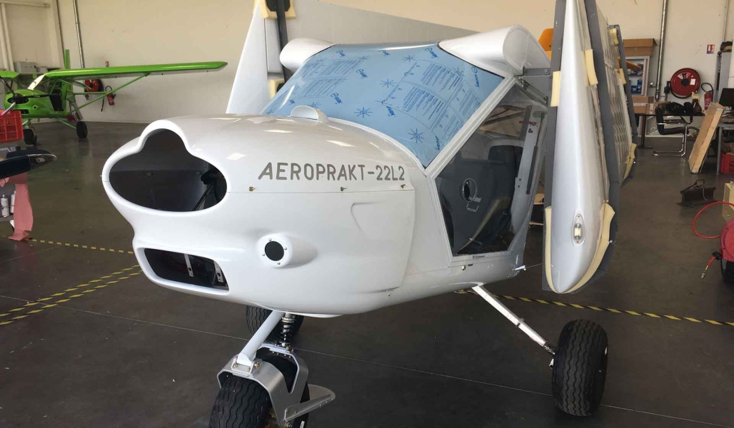 Livraison d'un A22 neuf version "Handi" en kit | Aeroprakt by Pelletier